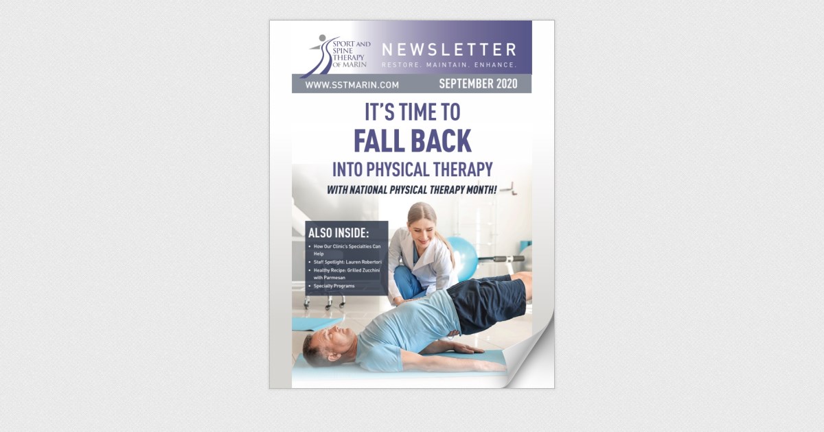SportAndSpineTherapyOfMarin_Fall Back Into PT with PT Month