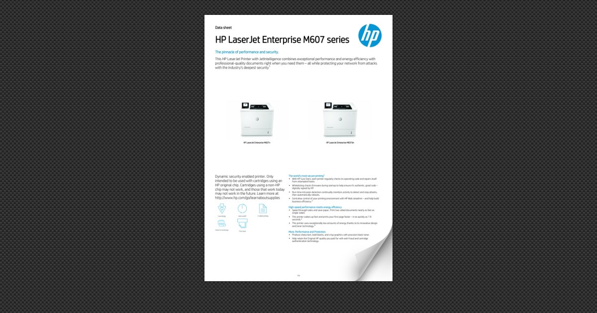 HP LASERJET M607_608_609 SERIES - Page 9