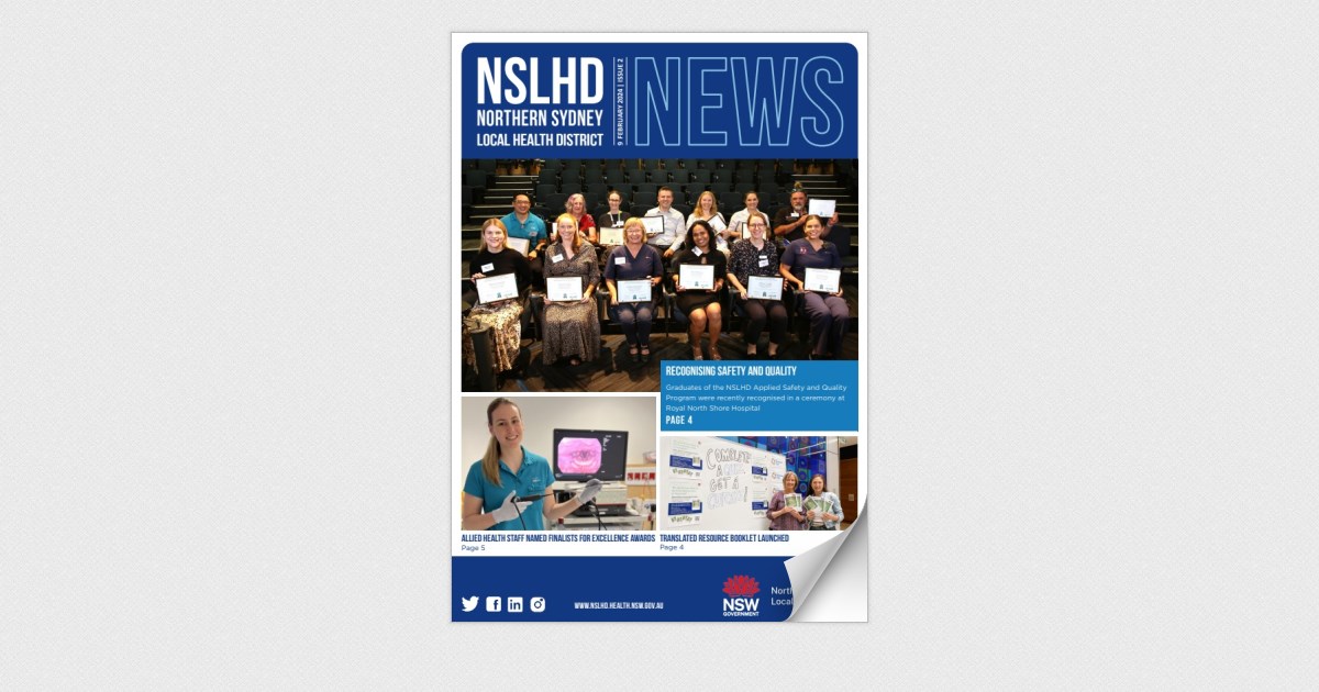 NSLHD News 9 February 2024