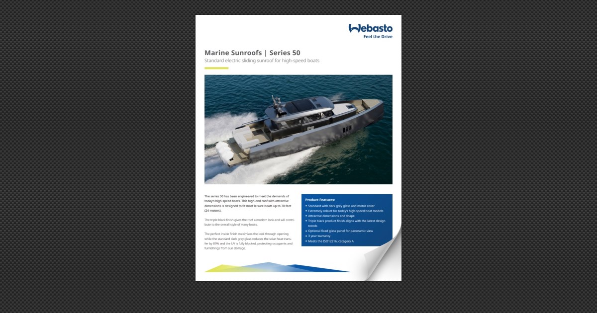 MRN_910135_Series 50 Sunroof Data Sheet