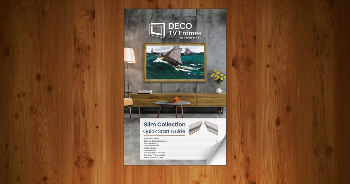 Deco Slim Collection Instructions