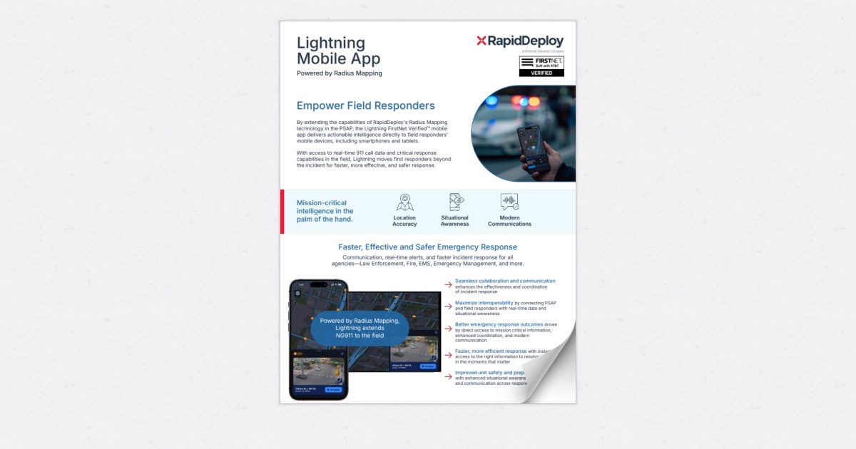 RapidDeploy Lightning Mobile App
