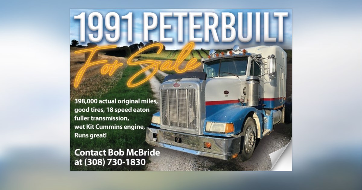 For Sale 1991 Peterbuilt
