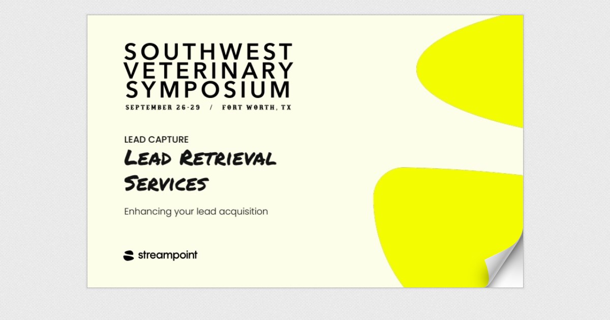 Lead Retrieval Brochure -SWVS 2024