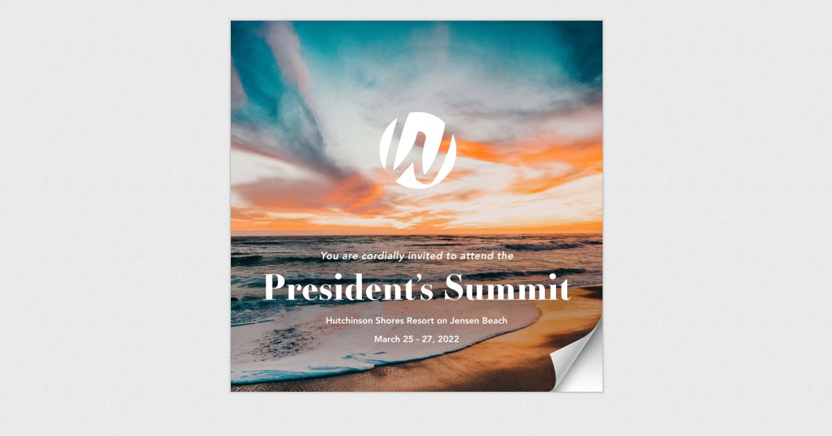 Spring President's Summit Invitation 2022