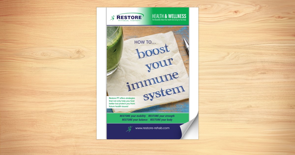 Restore PT: How to Improve Your Immune System