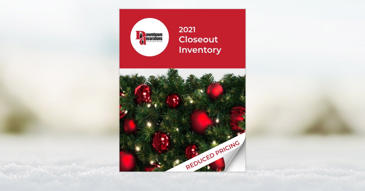 Closeout Inventory 2021