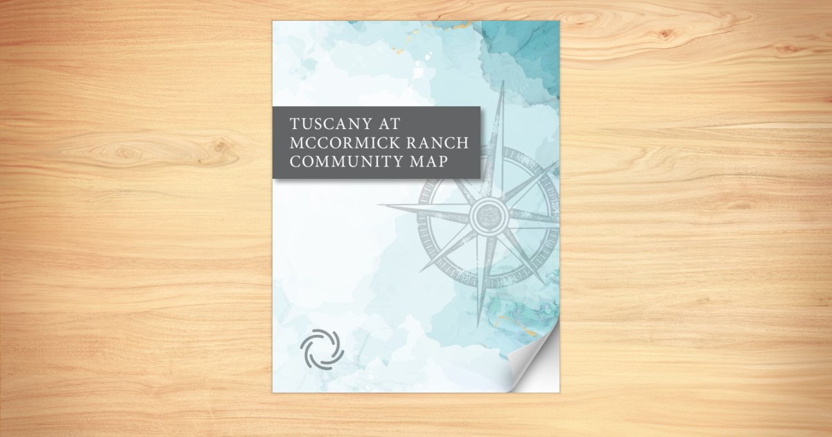 Tuscany at McCormick Ranch Community Map