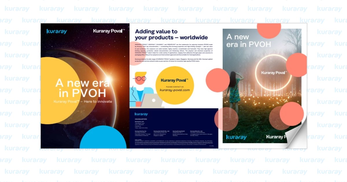 kuraray poval dawn of a new era in polyvinyl alcohol