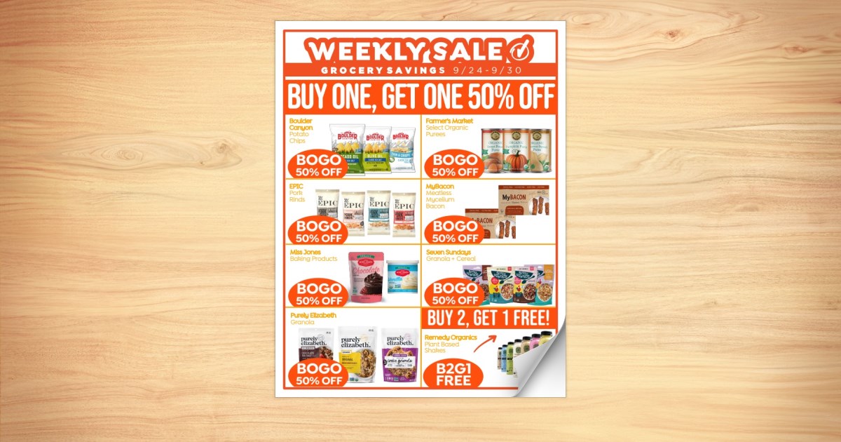 October Week 1 Promotions