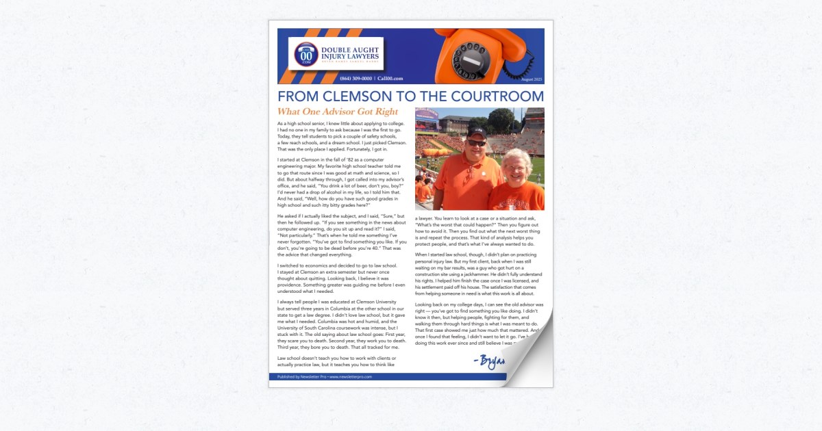 Double Aught Injury Lawyers - August 2025