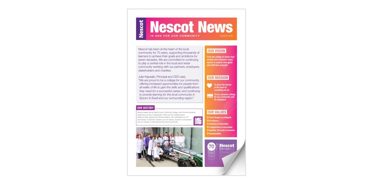 Nescot News WEB