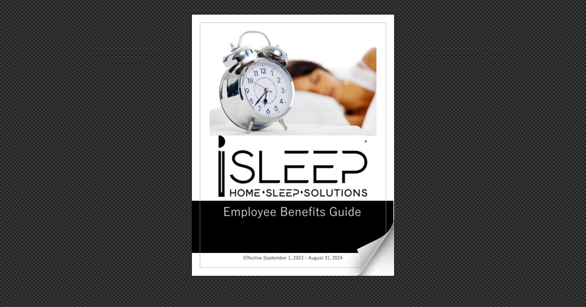 iSleep 2023-2024 Benefits Guide