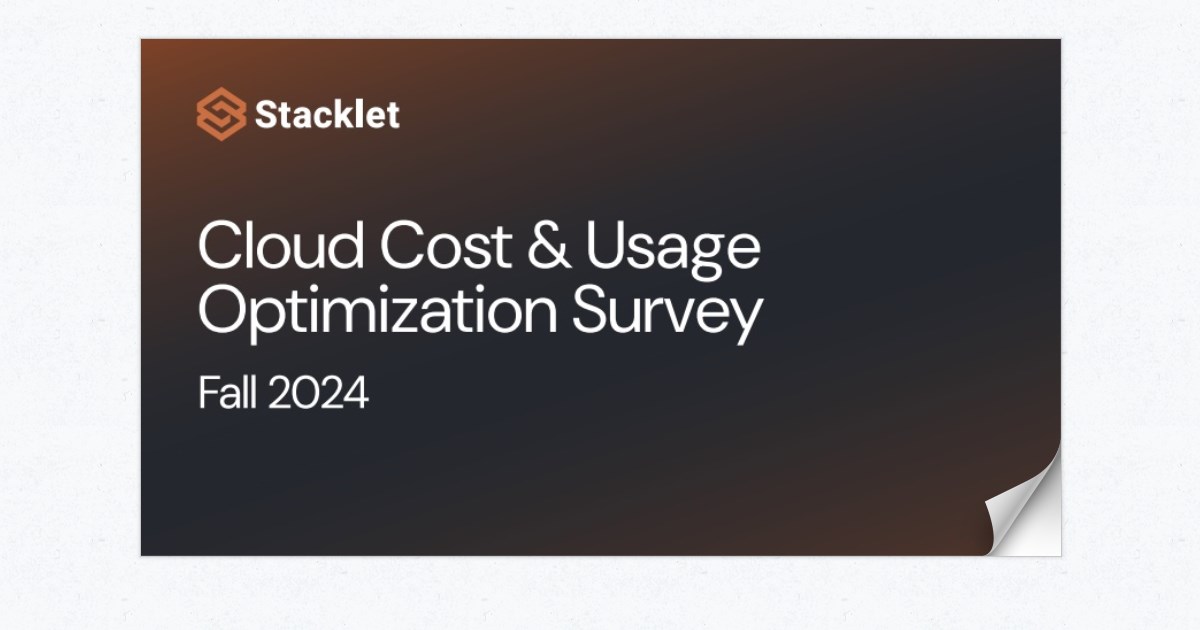 Stacklet Cloud Cost & Usage Optimization Survey - Page 11