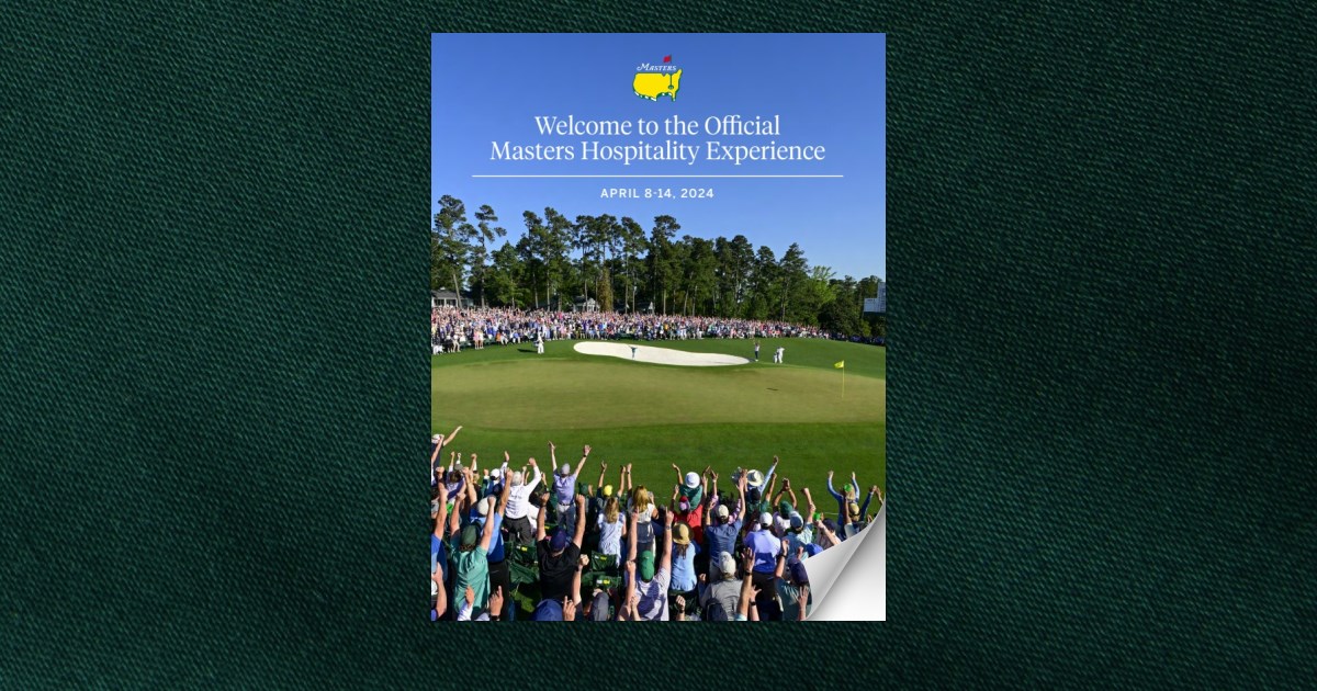 Welcome to the Official Masters Hospitality Experience