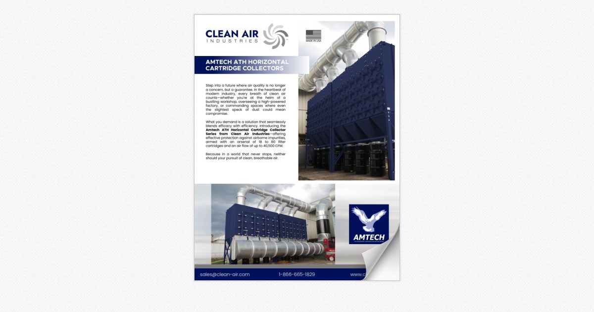 Amtech ATH Horizontal Cartridge Collector Series