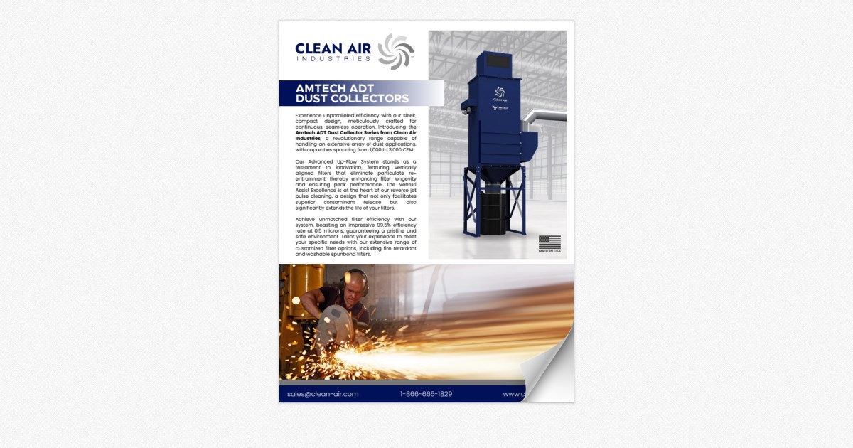 Amtech ADT Dust Collector Series by Clean Air Industries - Page 3