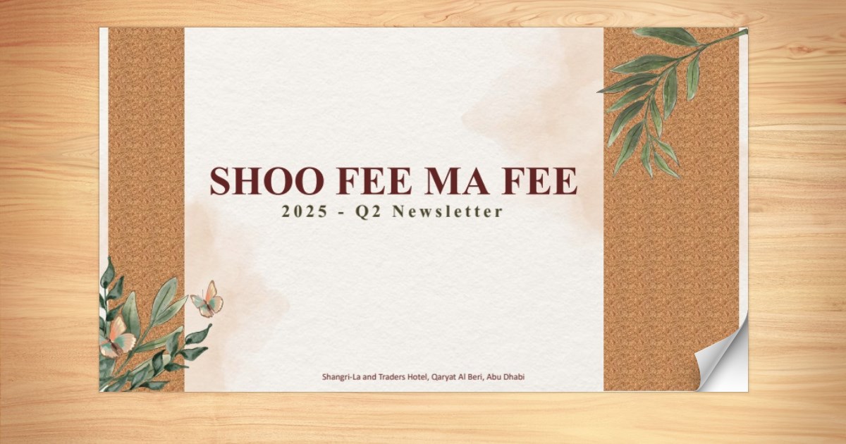 SHOO FEE MA FEE - Q2 - 2025