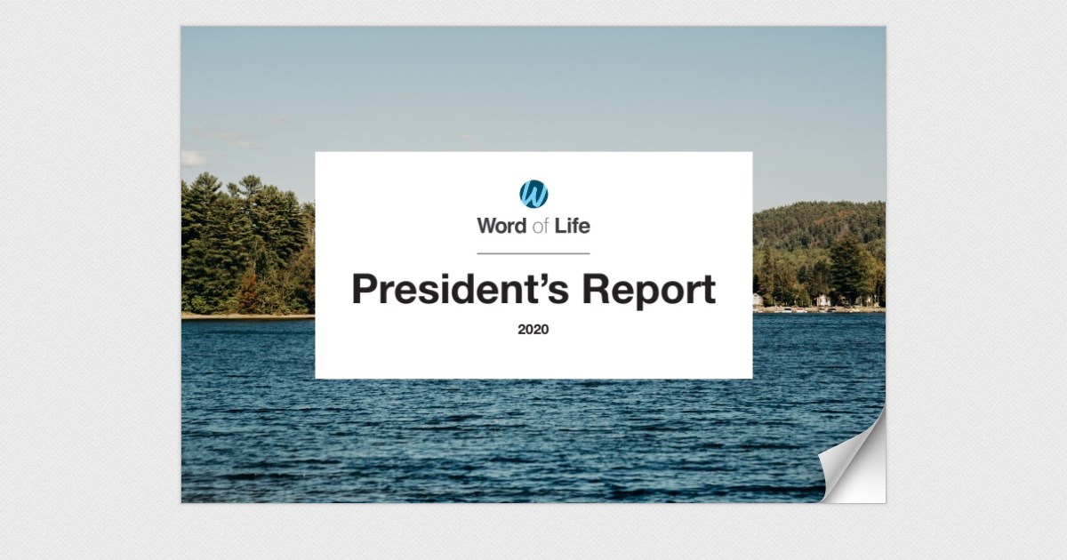 2020 President's Report