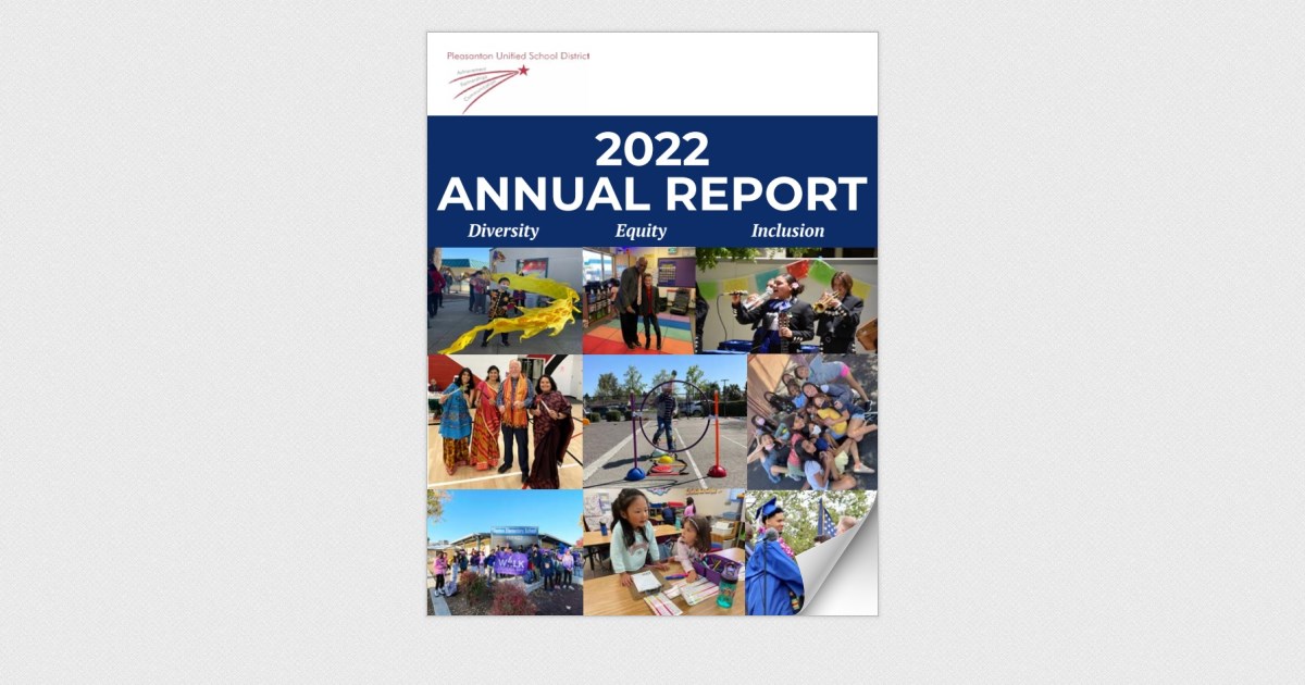 2022 Pleasanton Unified School District Annual Report