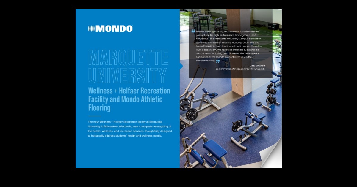 Marquette University Rec Project Profile