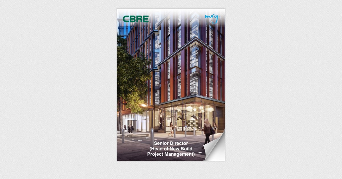 CBRE - Senior Director (Head of New Build Projects)
