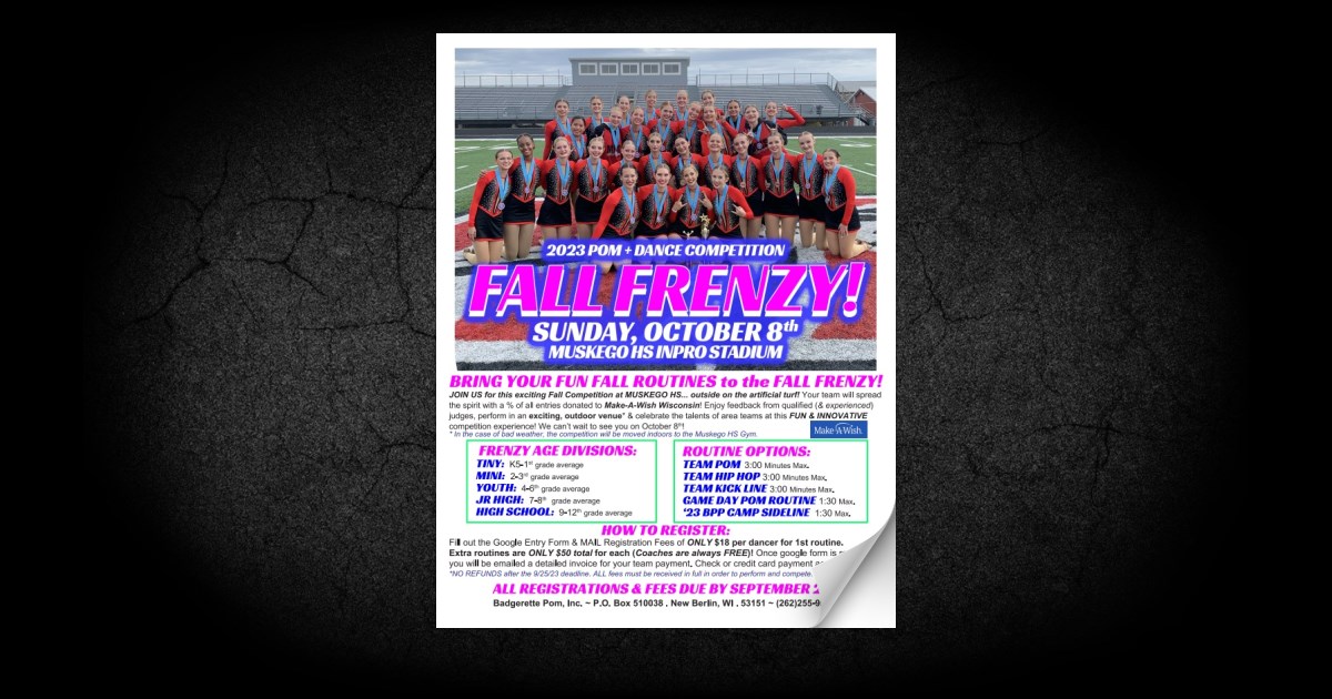 2023 Fall Frenzy! Competition