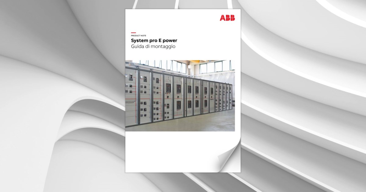 ABB Guida di montaggio System pro E power - Page 40