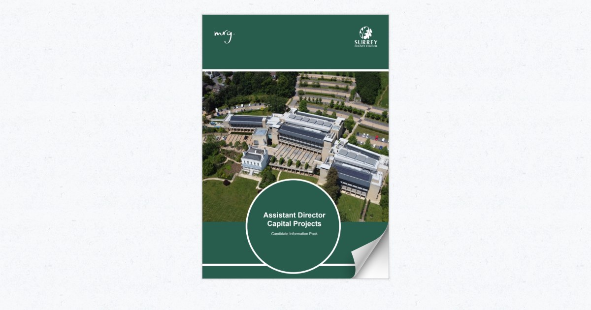 Surrey County Council - Assistant Director, Capital Projects