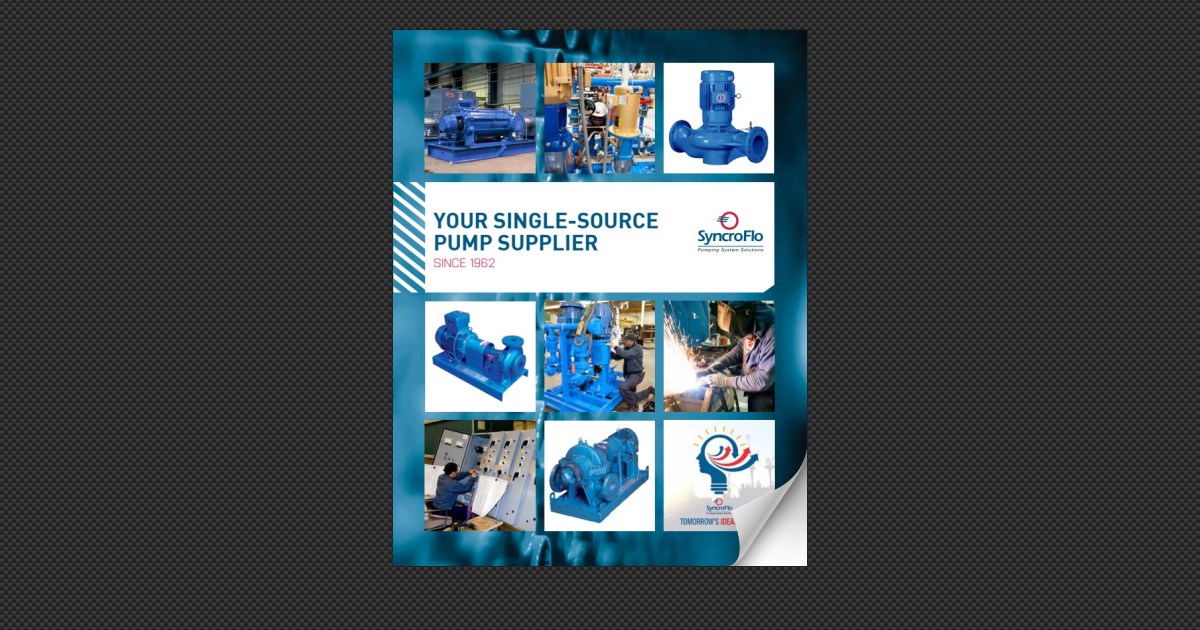SyncroFlo Pump Supplier Brochure