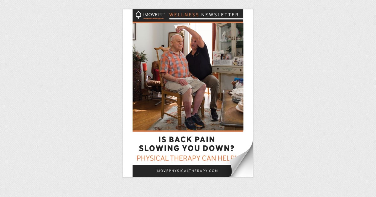 Imove PT | Is Back Pain Slowing You Down