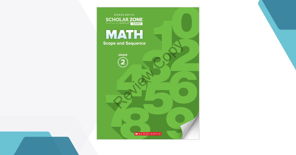 Scholar Zone Summer Math | Grade 2 Scope & Sequence
