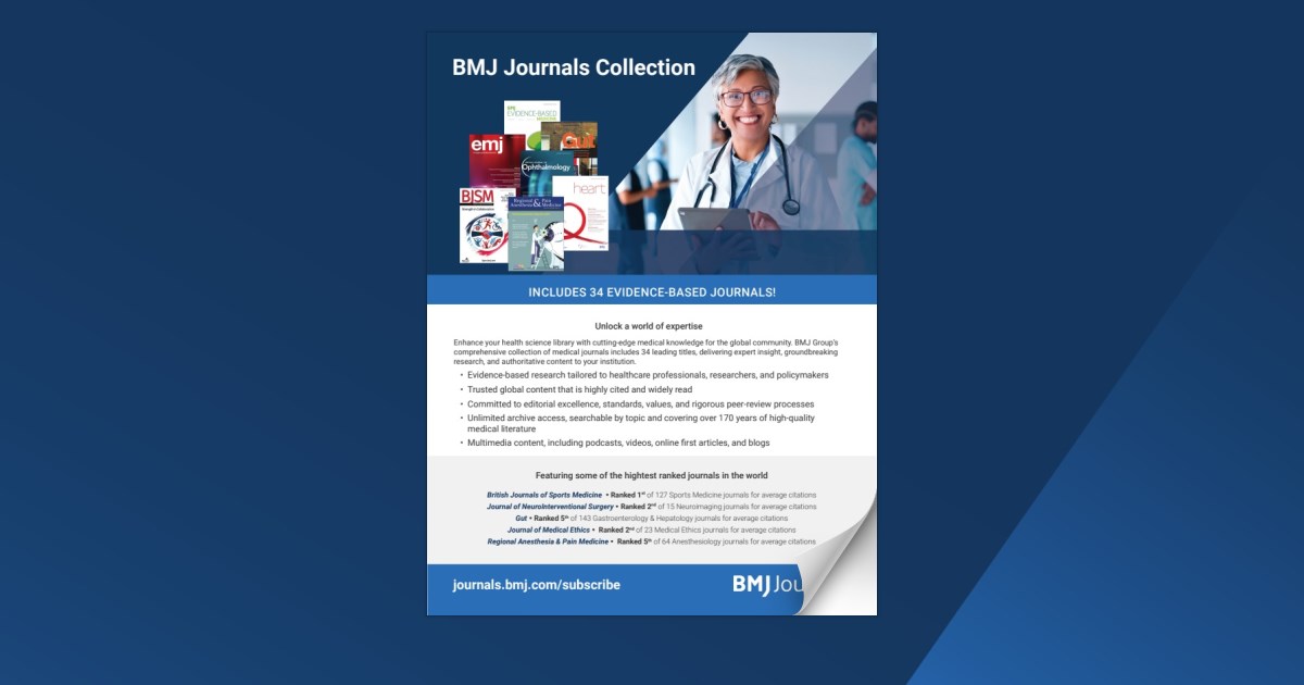 - BMJ Standard Collection to BMJ Journals Collection