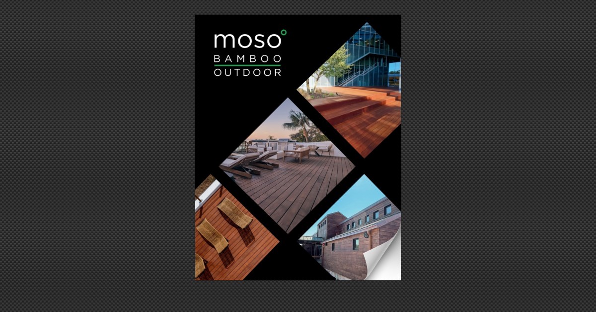 Moso Bamboo Decking & Siding Guide