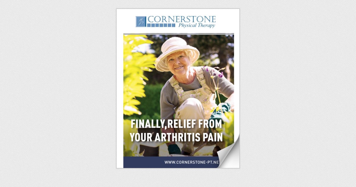 Cornerstone_Helping Arthritis Pain