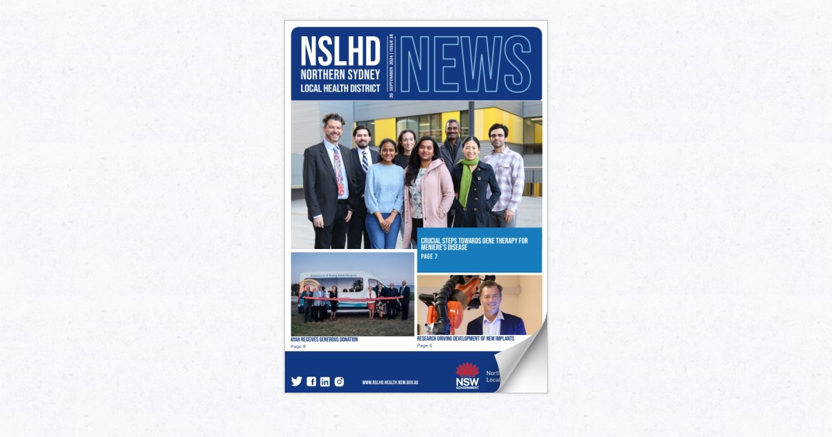NSLHD News - 20 September