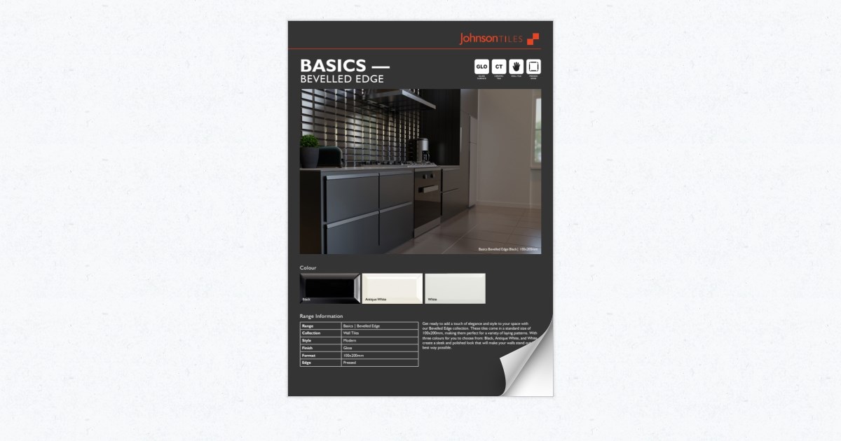Bevelled Edge Brochure