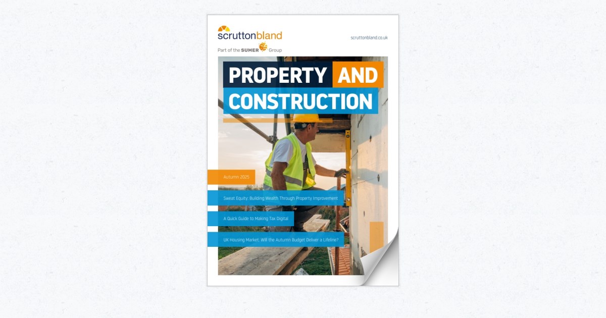 Property & Construction Newsletter Autumn 2025
