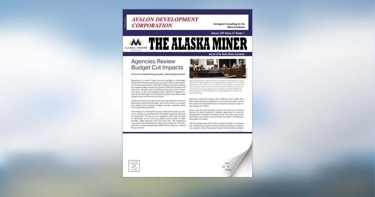 Alaska Miner Journal, February 2019
