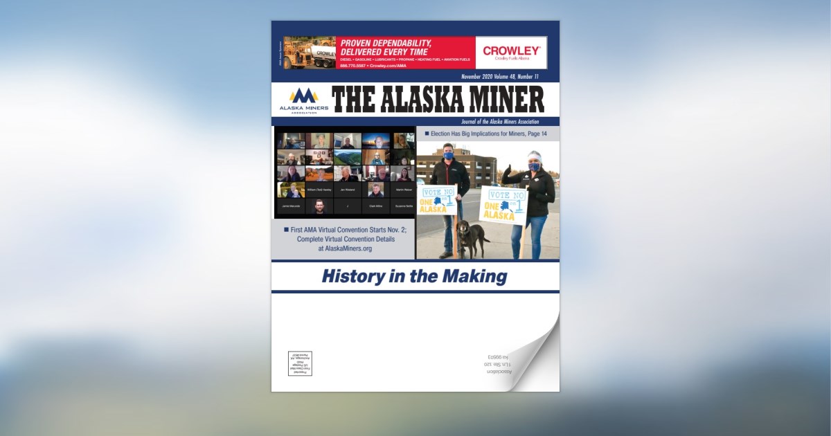 Alaska Miner Journal, November 2020