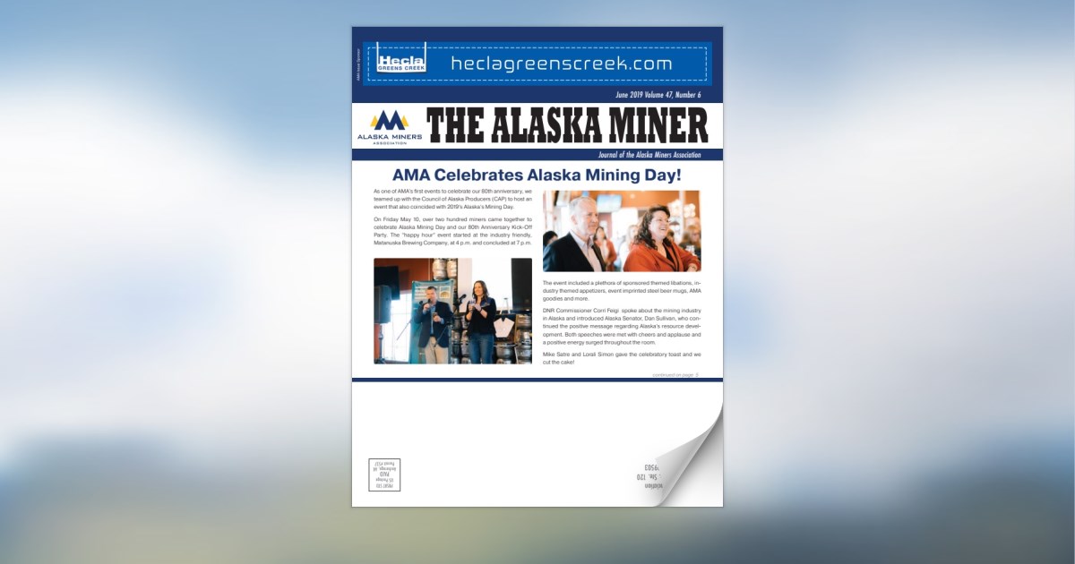 Alaska Miners Journal, June 2019