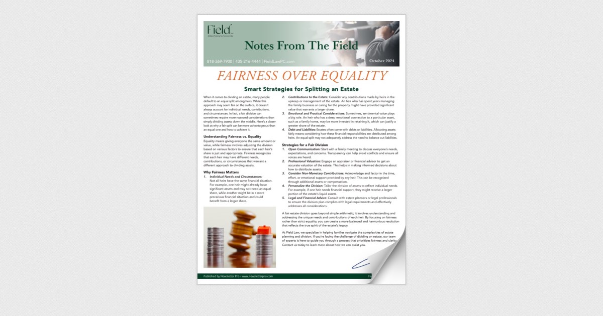 Field Law - October 2024