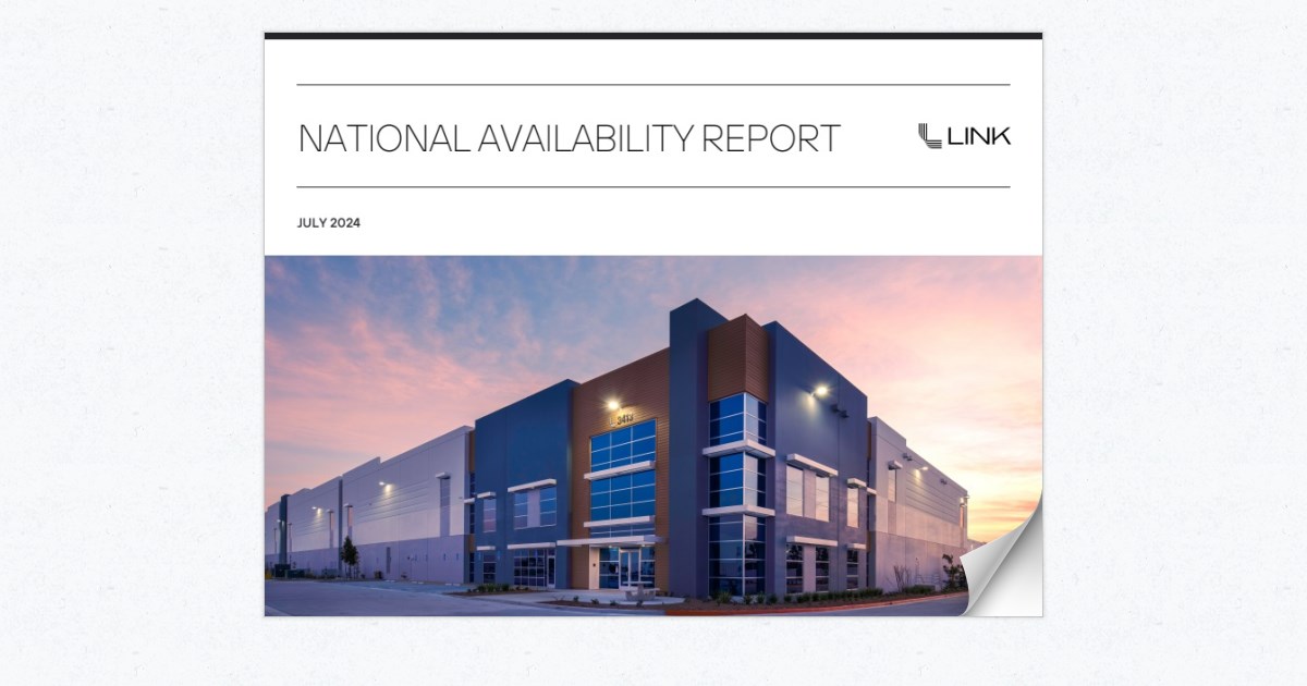 Link Logistics National Availability Report July 2024