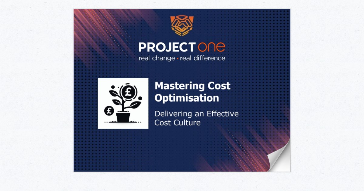 Cost Optimisation - Effective Cost Concious Culture (CAB)