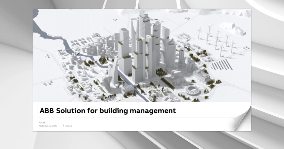 ABB | Presentazione soluzioni Building