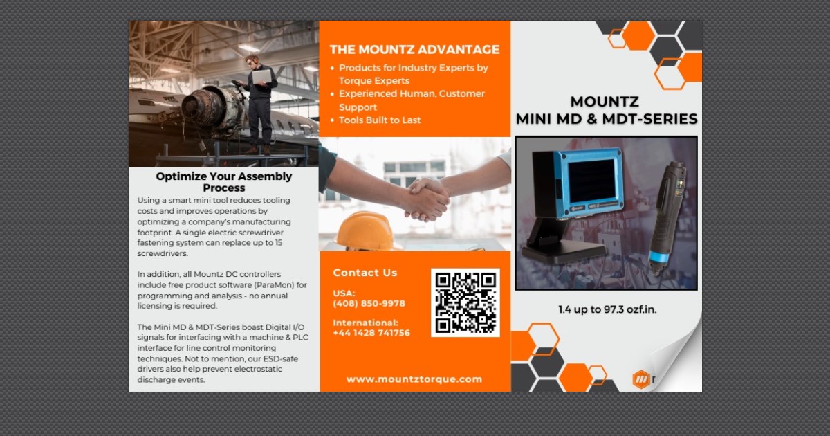 Mini MD and MDT Trifold