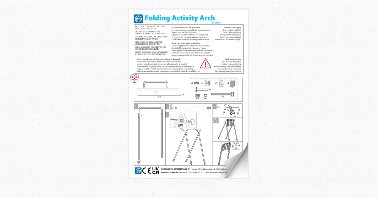 Folding Activity Arch Instructions