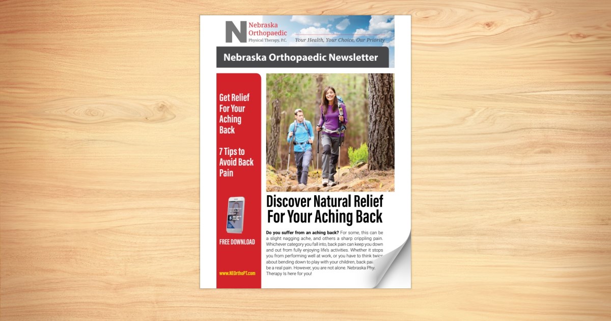 Nebraska: Discover Natural Relief For Back Pain