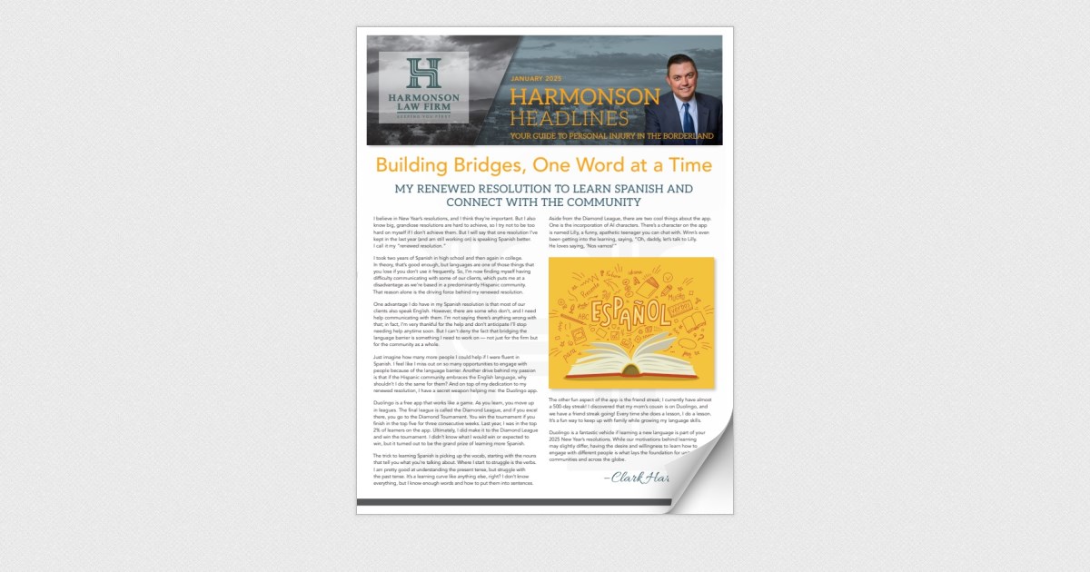 Harmonson Law Firm - January 2025