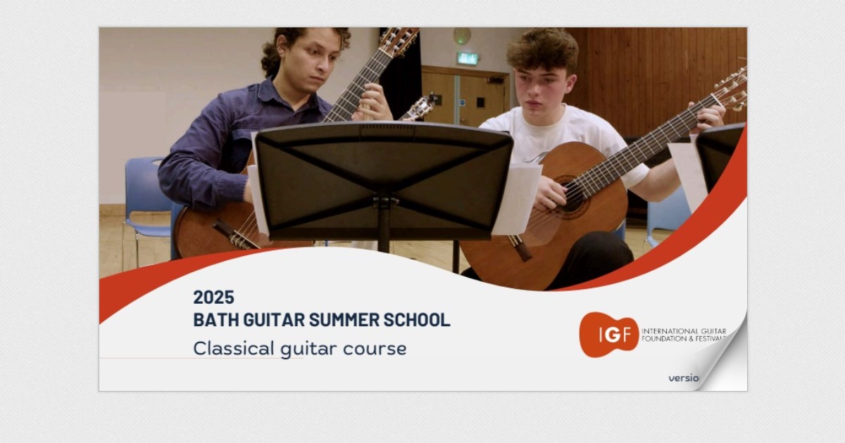 2025 Bath Summer School - Classical